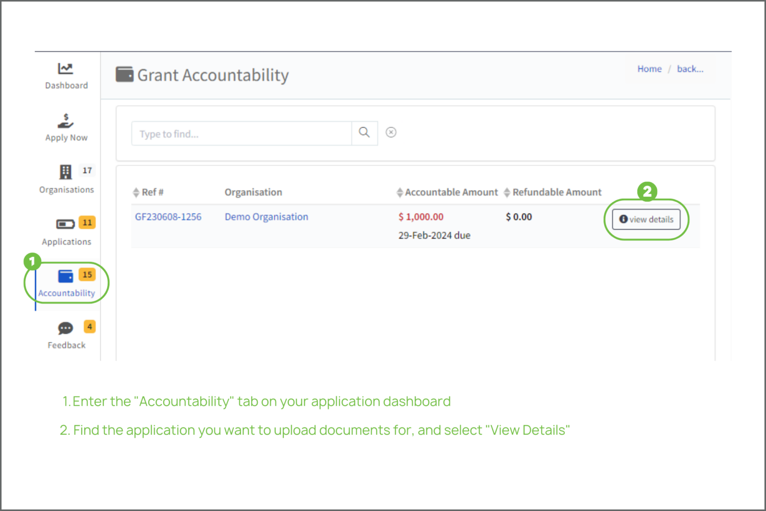 Accountability Help | Grassroots Central
